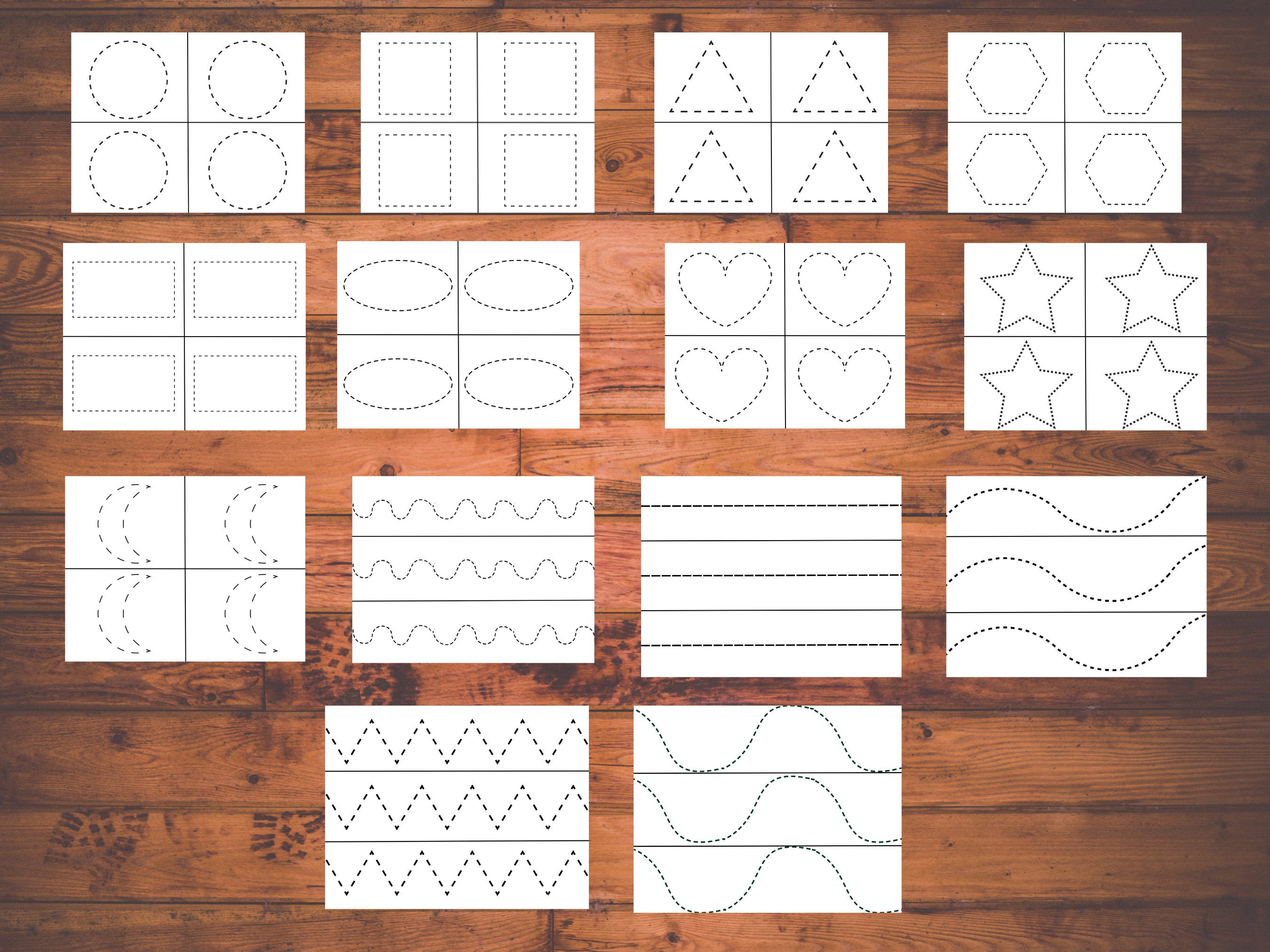 Scissor Practice Cutting Practice Bundle Scissor Skill Worksheets Fine ...