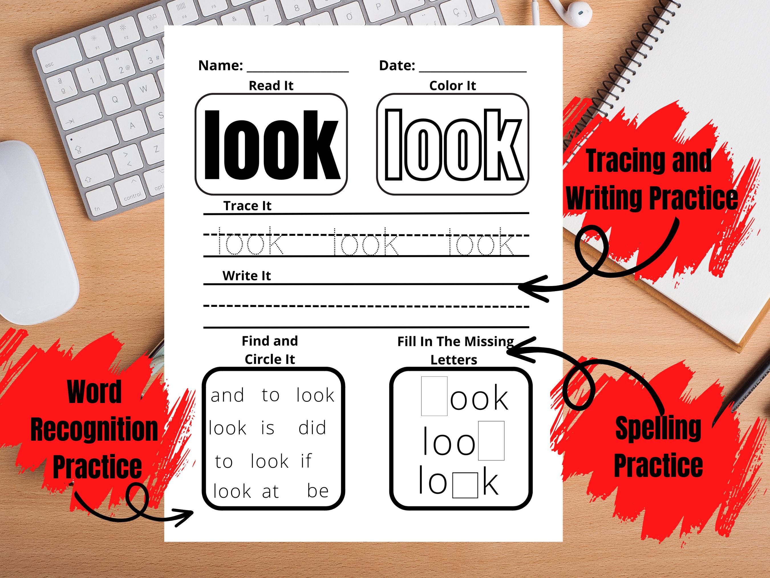 75 First Sight Words Worksheets Sight Words High Frequency Words Sight ...