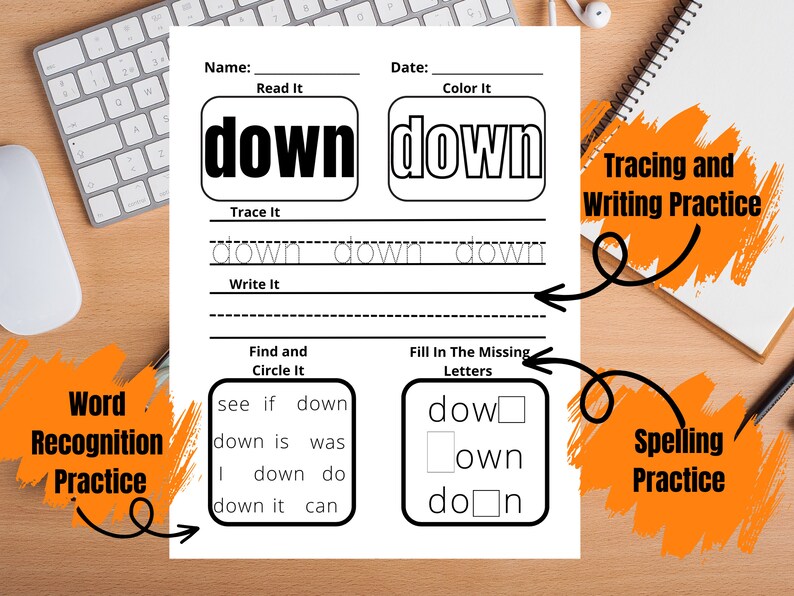 Sight Words 100 First Sight Words Worksheets High Frequency Words Sight ...