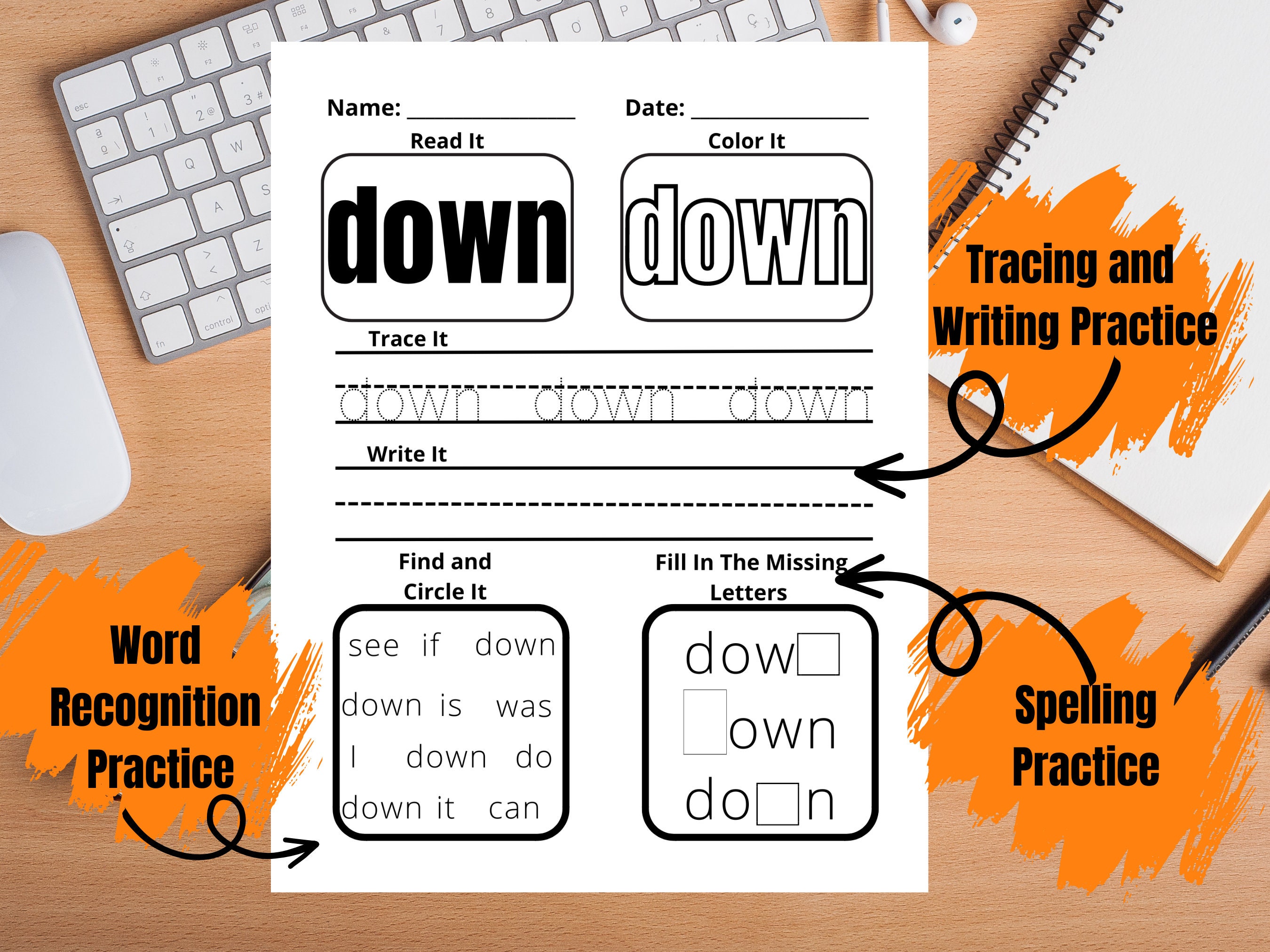Sight Words 100 First Sight Words Worksheets High Frequency Words Sight ...