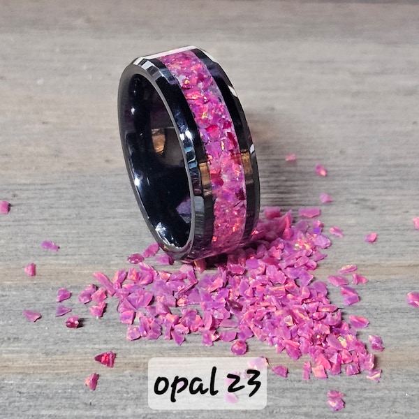 Red Glow Ring - Etsy