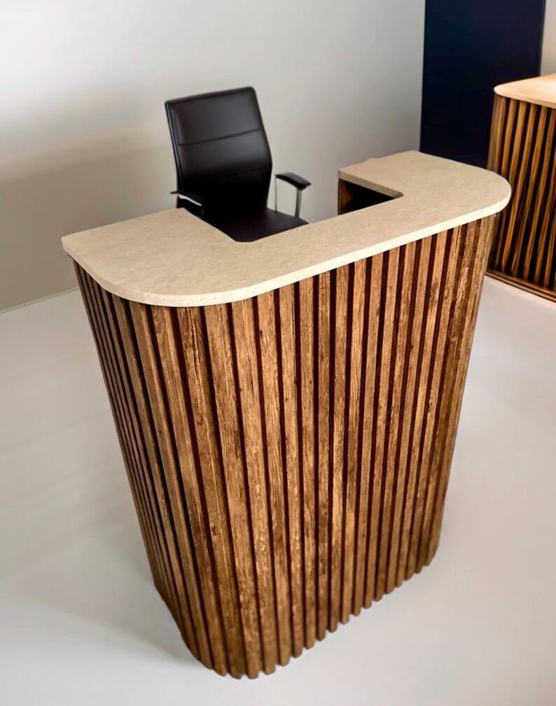 Luxury Reception Desk or Retail Counter Perfect as a Receptionist Desk ...