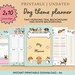 Dog Theme Planner Bundle Set of 10 Printable Pages. Planner - Etsy