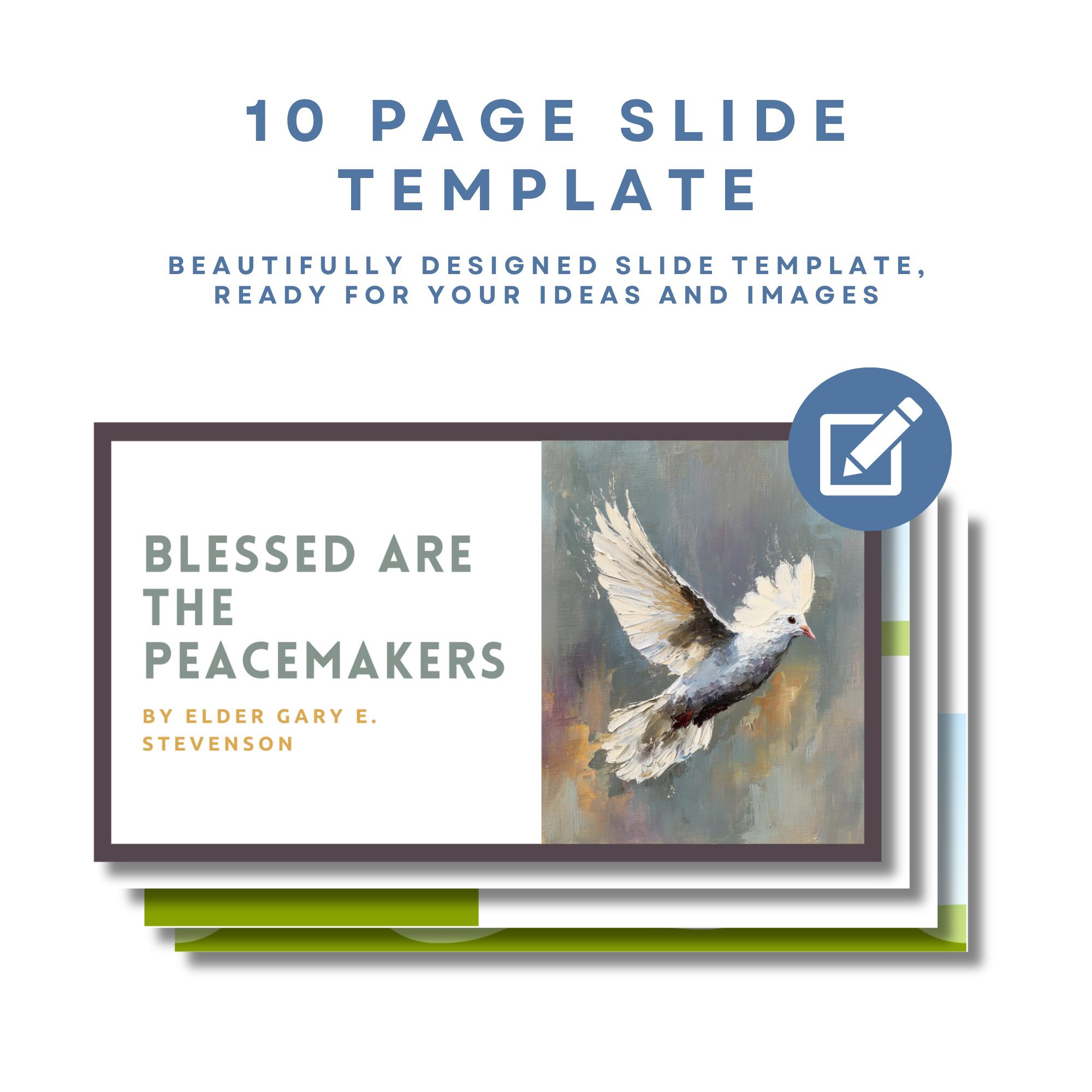 Blessed Are the Peacemakers- Elder Gary E. Stevenson- October 2025 ...