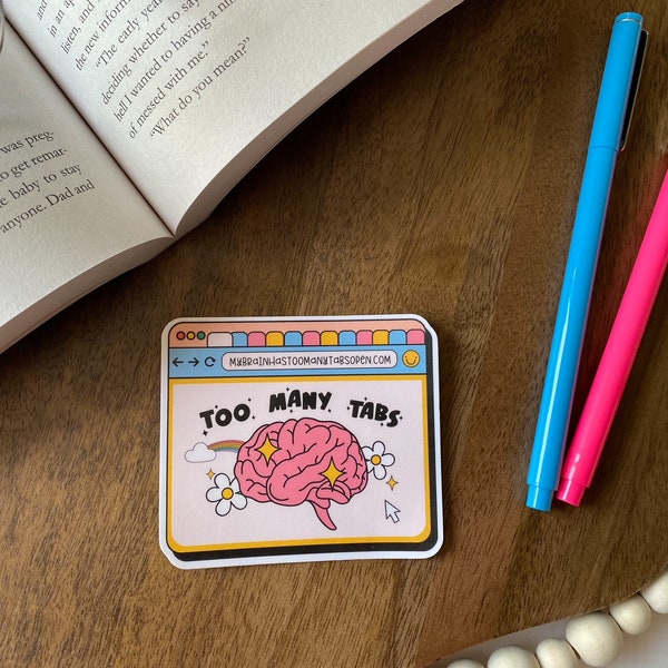 Too Many Tabs Open - Etsy