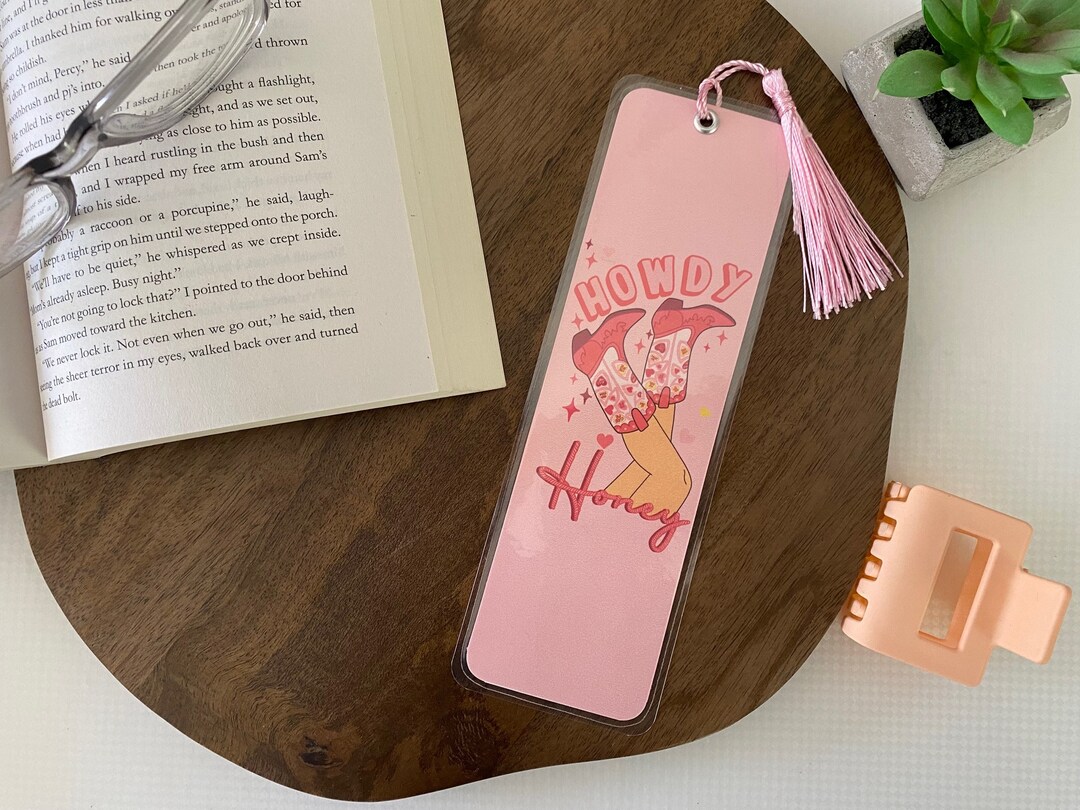 Howdy Honey Bookmark Collection Handmade Laminated With - Etsy