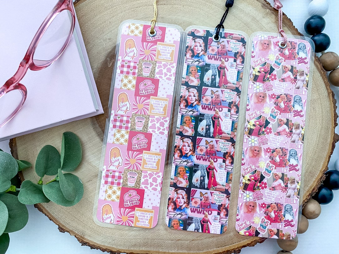 Dolly Bookmark Collection Handmade Bookmarks Country Music Lover ...