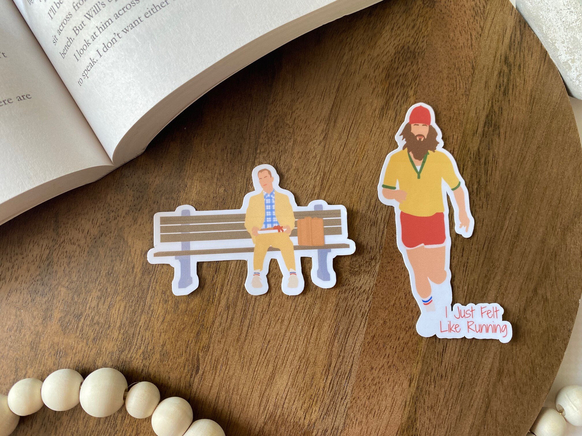 Forrest Gump Sticker Set Movie Stickers Box of Chocolates Sticker Matte ...
