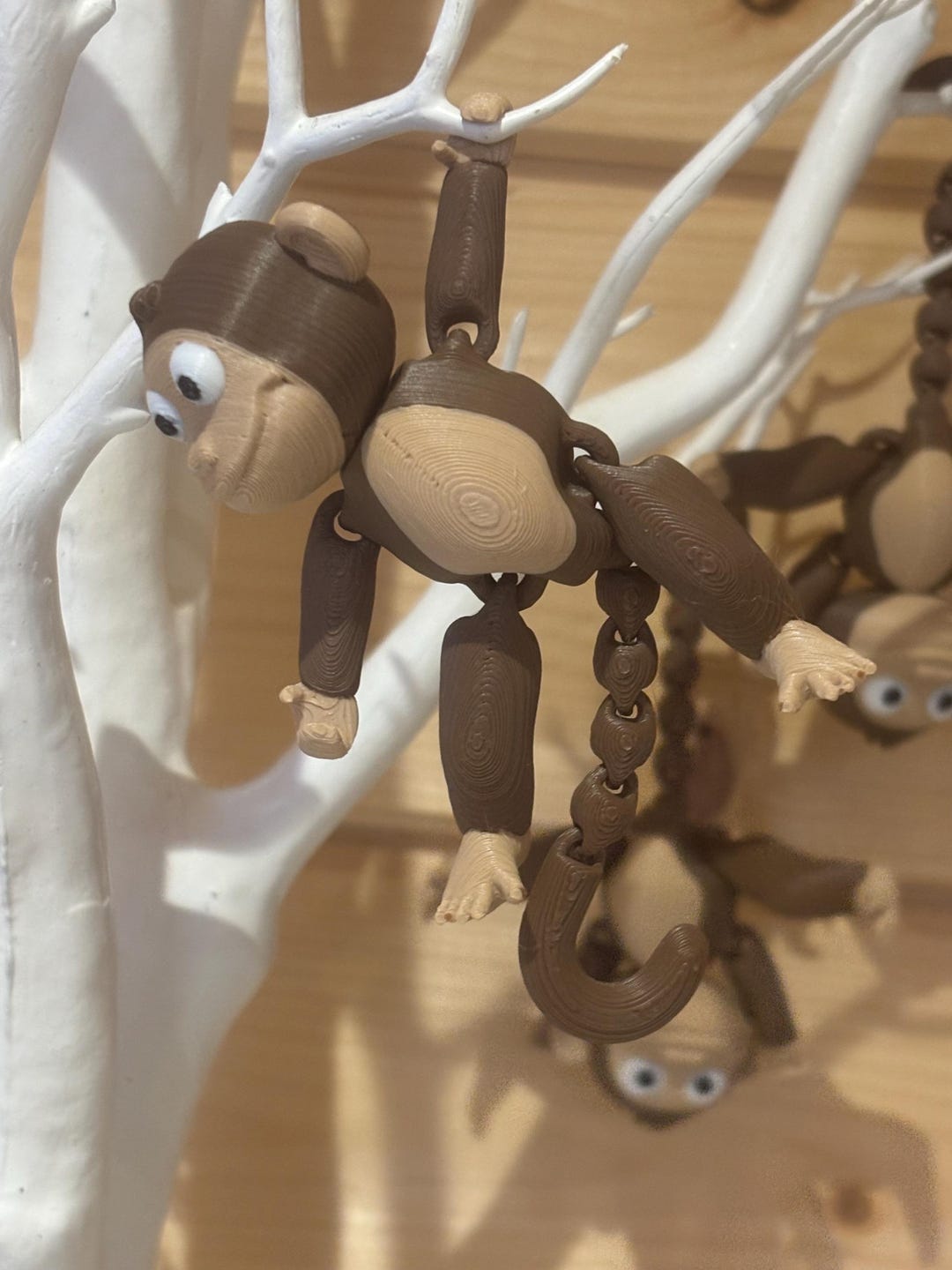Articulated Monkey Fidget Toy Desk Toy Stress Toy - Etsy