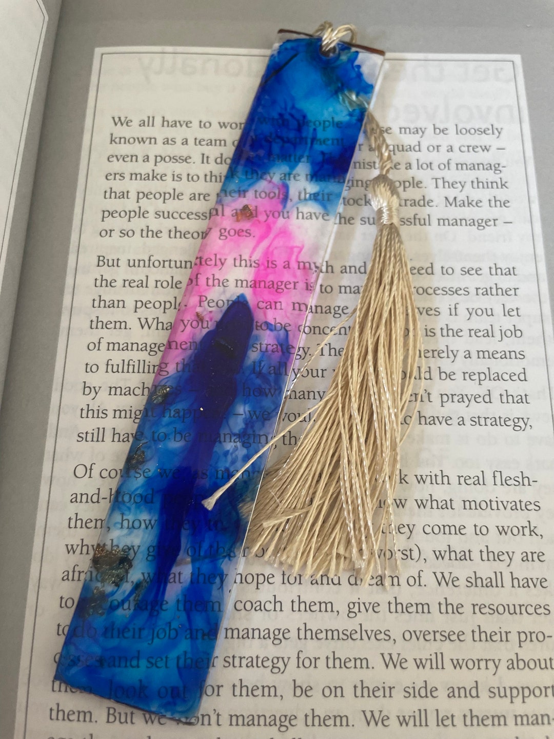 Custom Made splash Effect Bookmarks - Etsy