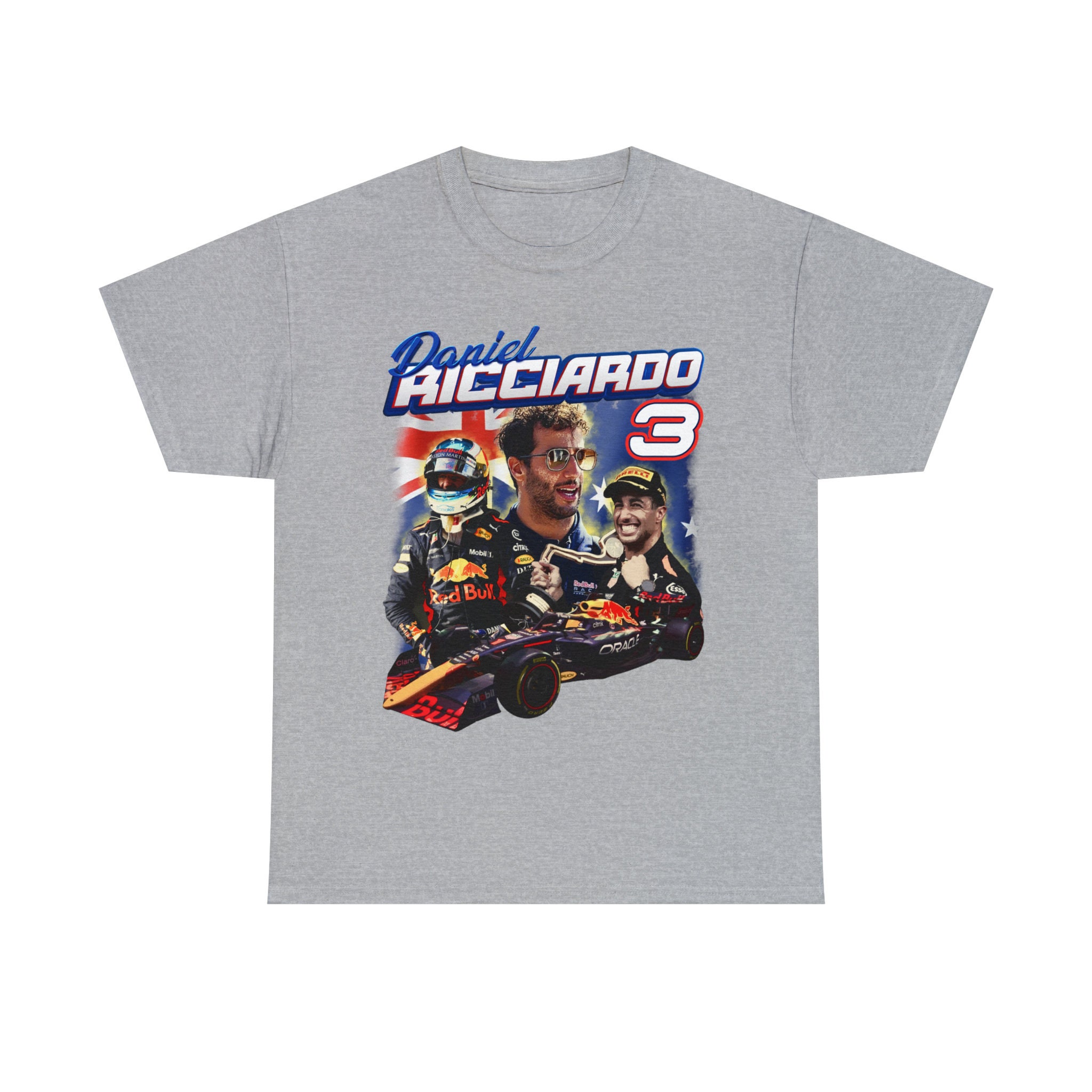 Daniel Ricciardo Red Bull Formula One Racing Vintage 90s Bootleg Unisex ...