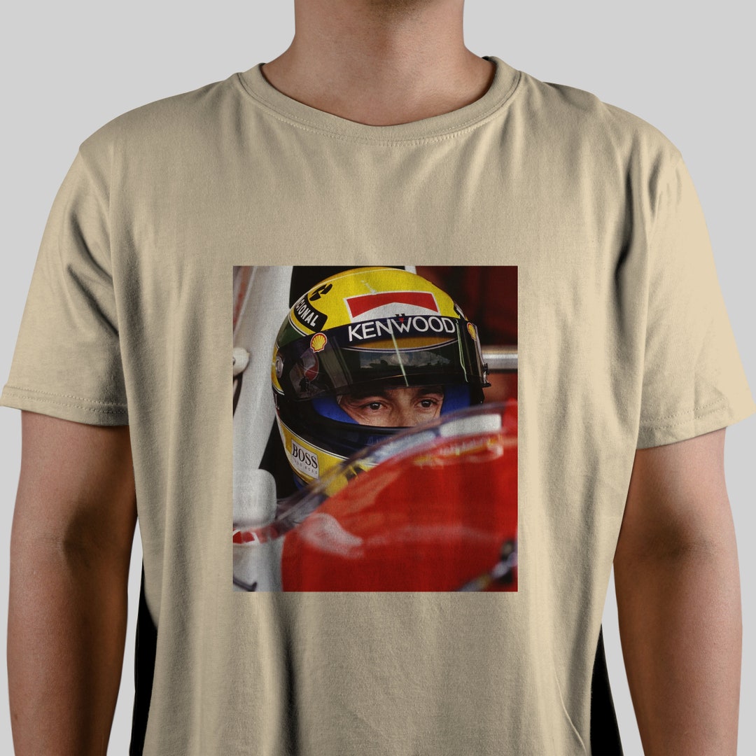 Ayrton Senna Vintage Graphic Tee Formula One Racing Vintage 90s Bootleg Unisex T-shirt, Racing ...