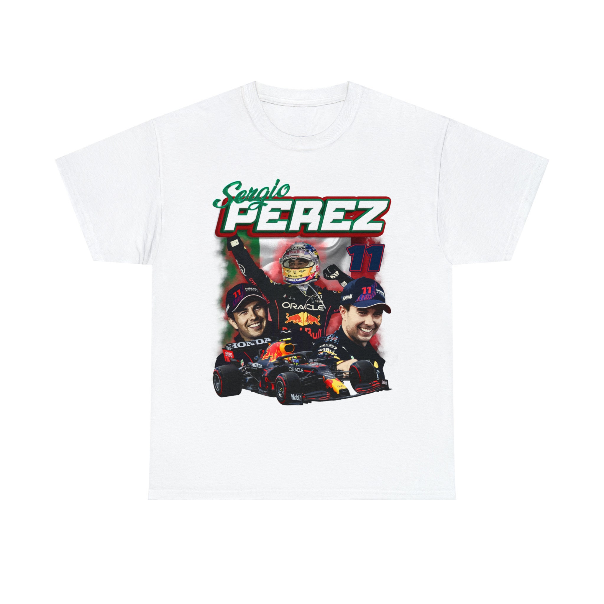 Sergio Perez 'checo' Red Bull Formula One Racing Vintage 90s Bootleg ...