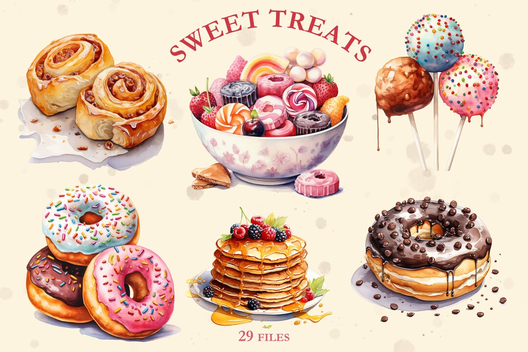 Sweets, Cookies, Macarons, Cake, Festive Cookies, Commercial Use, Junk ...