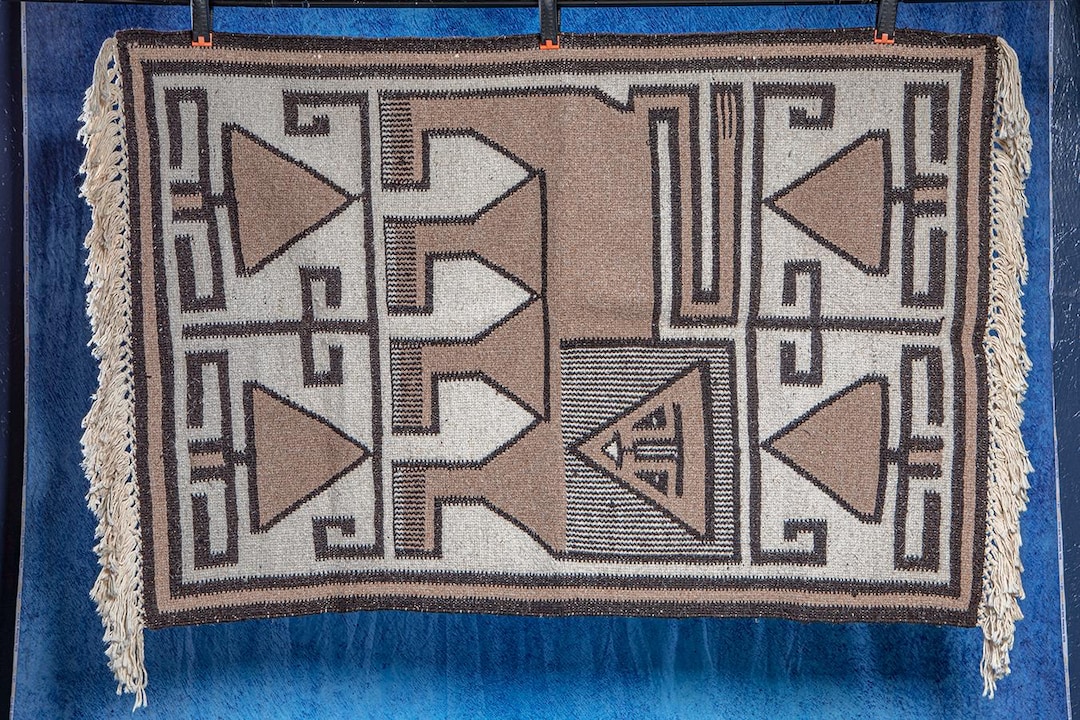 Vintage Ethiopian Wool Rug, Kilim Wall Hanging, Rare Tapestry, Handmade ...