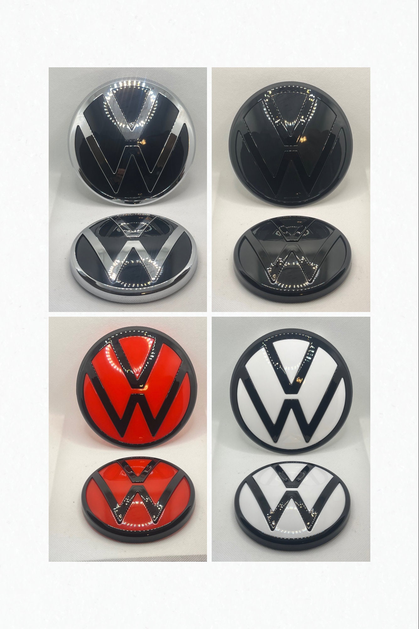 Volkswagen Golf GTI MK8 Emblem Badge SET - Etsy UK