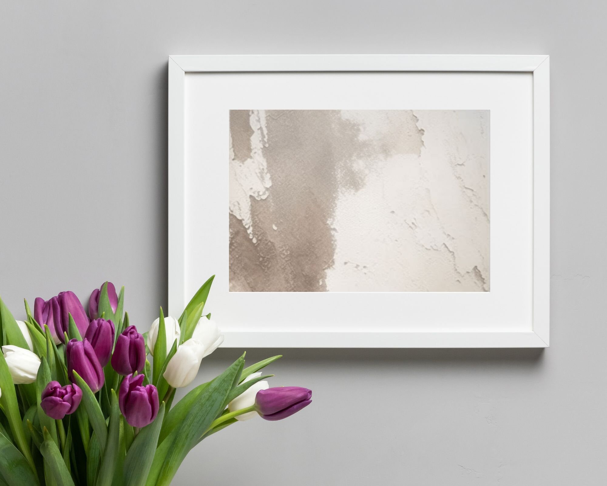 Beautiful White Textured Posters Set of 3:elegant - Etsy