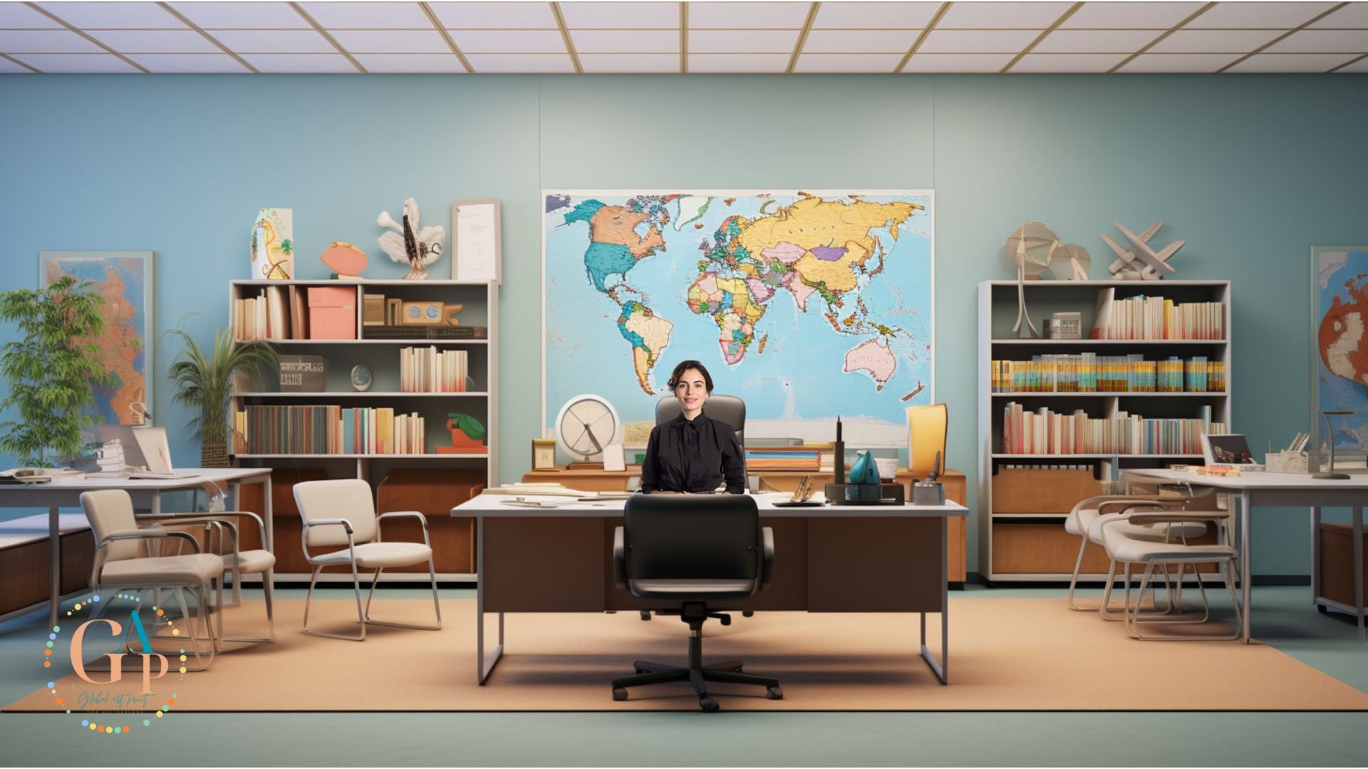 Mastering Meetings With Microsoft Teams: Backdrops,office Background ...