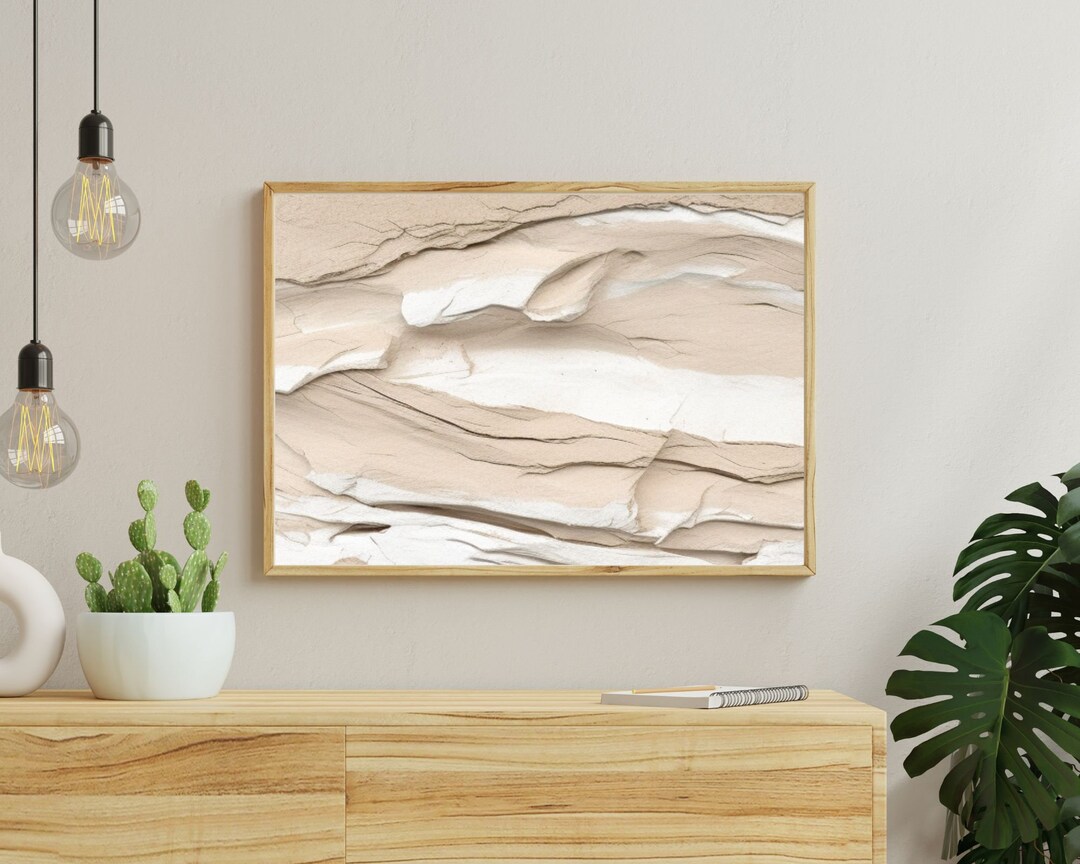 Beautiful White Textured Posters Set of 3:elegant - Etsy