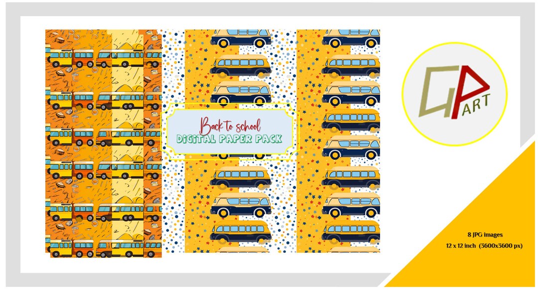 First Day of School Bliss,cute Back-to-school Digital Papers,teachers ...