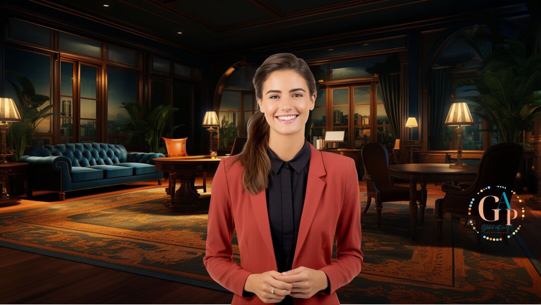 Classroom Interior Backdrops: Teach in Virtual Style,office Background ...