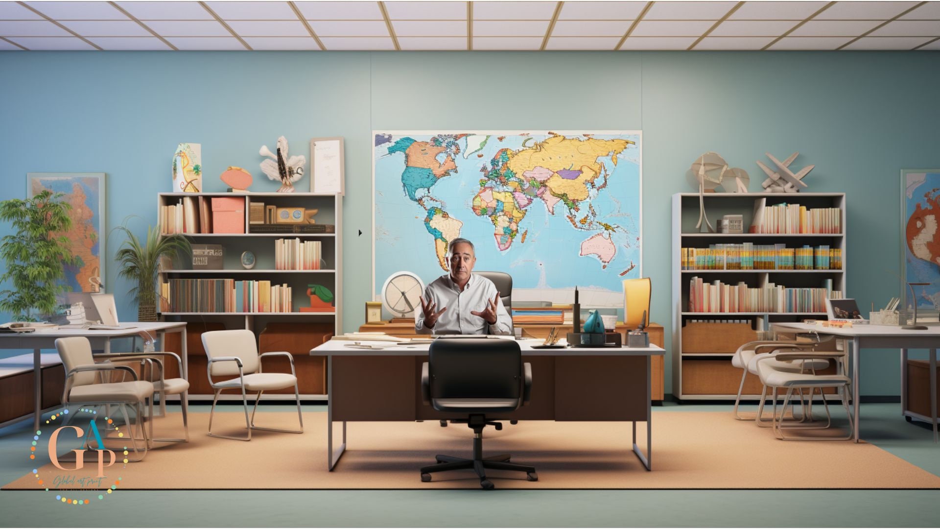 Mastering Meetings With Microsoft Teams: Backdrops,office Background ...