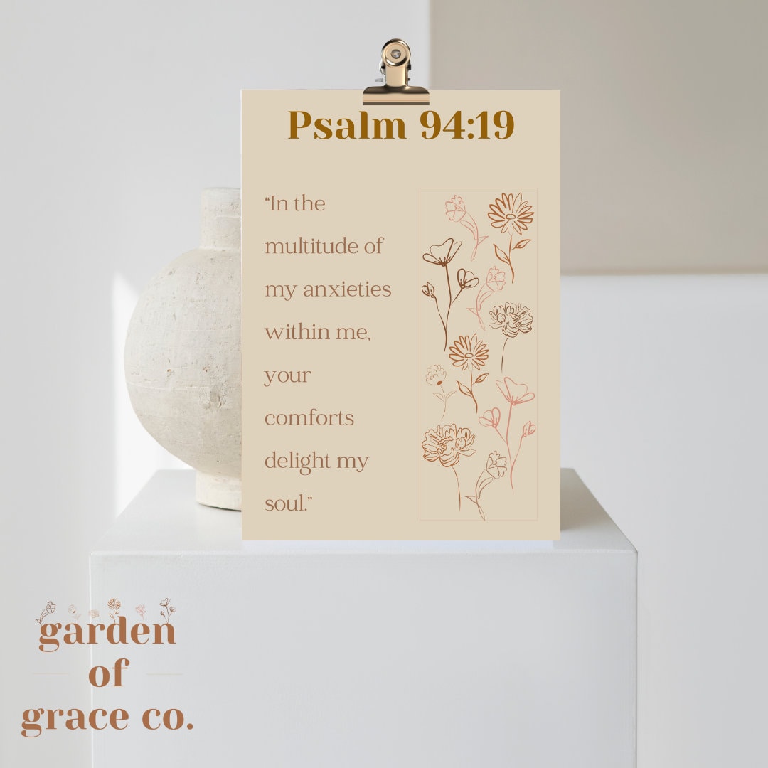 Bible Verse Card Set, Scripture Verse Cards, Christian Gifts, Printable Verse Cards, Bible Verse ...