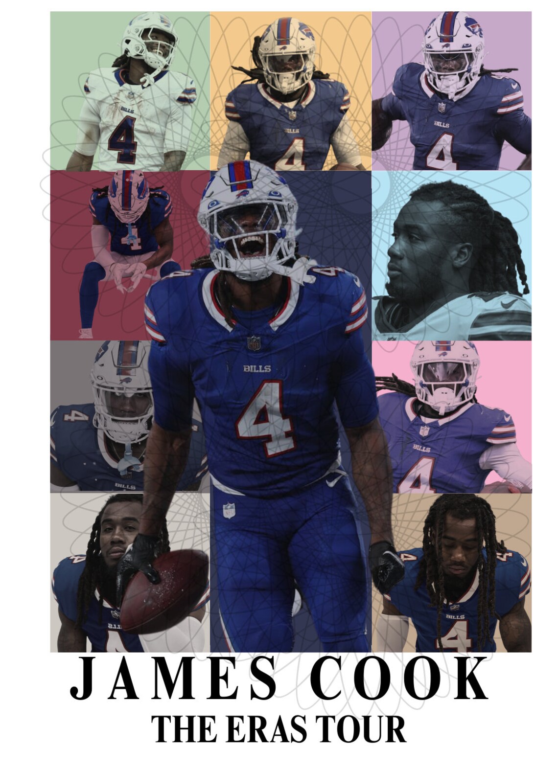 James Cook-bills-eras Tour-png-svg - Etsy