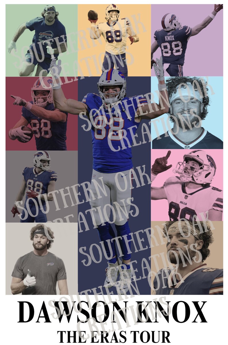 Dawson Knox Eras Tour Poster-png-bills - Etsy
