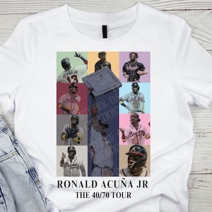 Ronald Acuna Jr-eras Tour Poster-baseball-png-svg-atlanta - Etsy