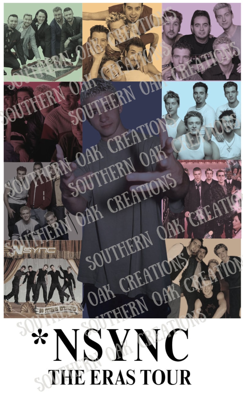 Eras Tour *NSYNC Poster-svg-png - Etsy