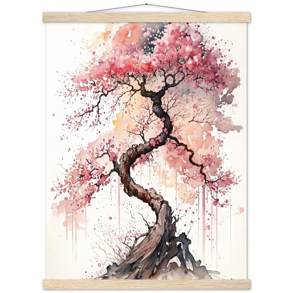 Japanese Sakura Wall Art for Home Decor Housewarming Gift Japan ...