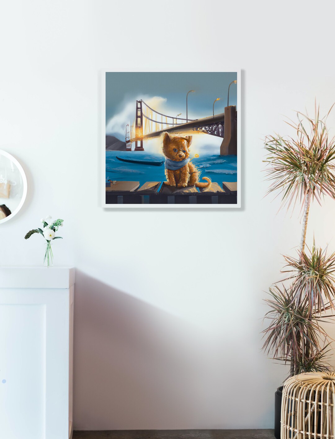 Kitten Golden Gate Bridge - Etsy