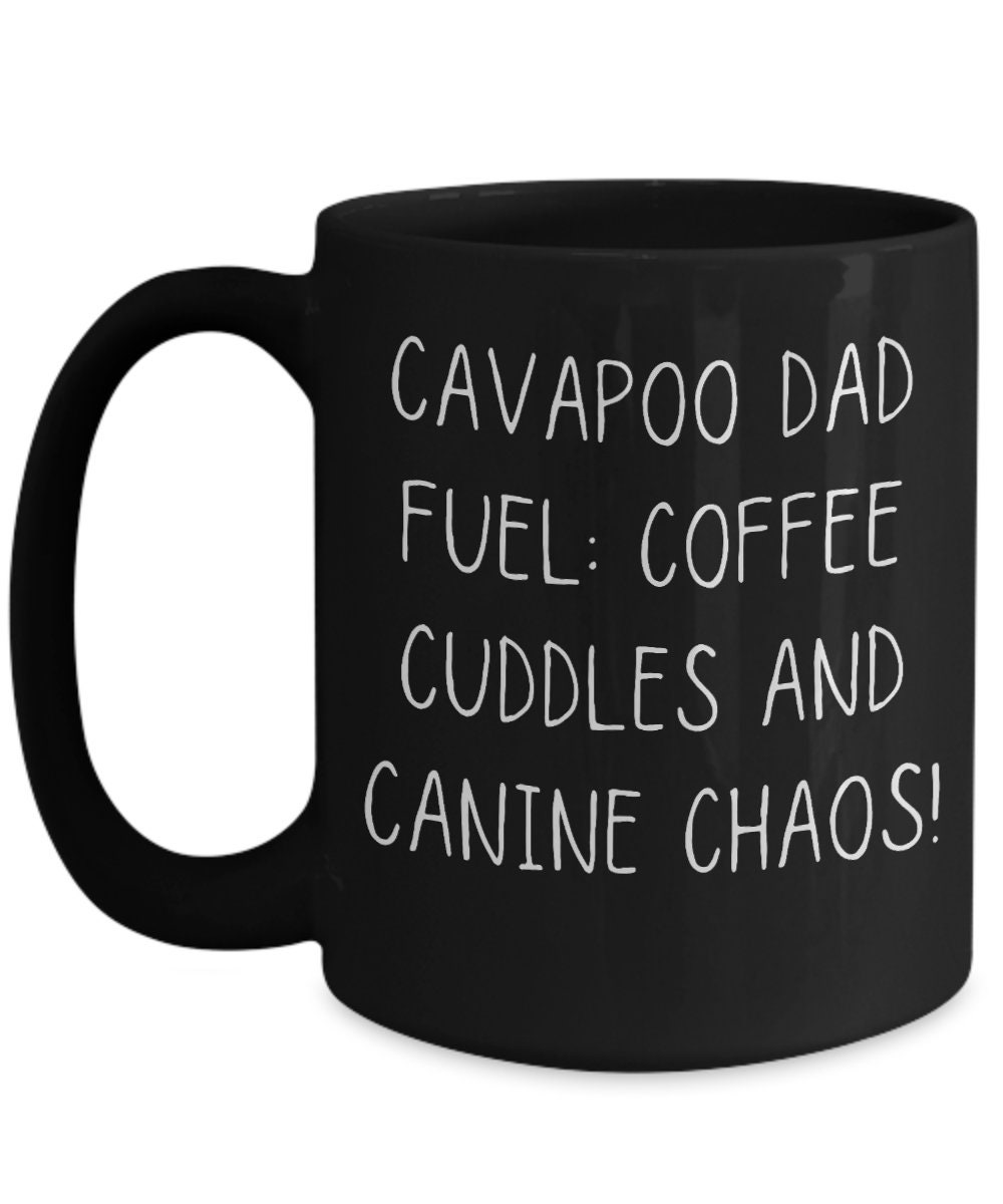 Cavapoo Coffee Mug Cavoodle Cavapoo Dad Father's Day - Etsy