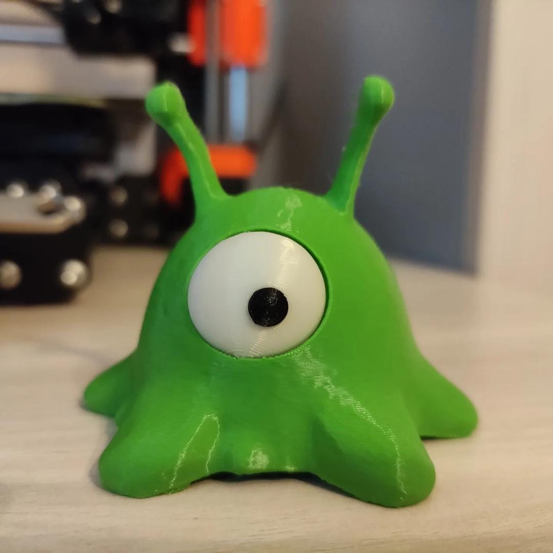 Futurama Brain Slug 3D Model Sci-fi Collectible Prop Replica - Etsy UK