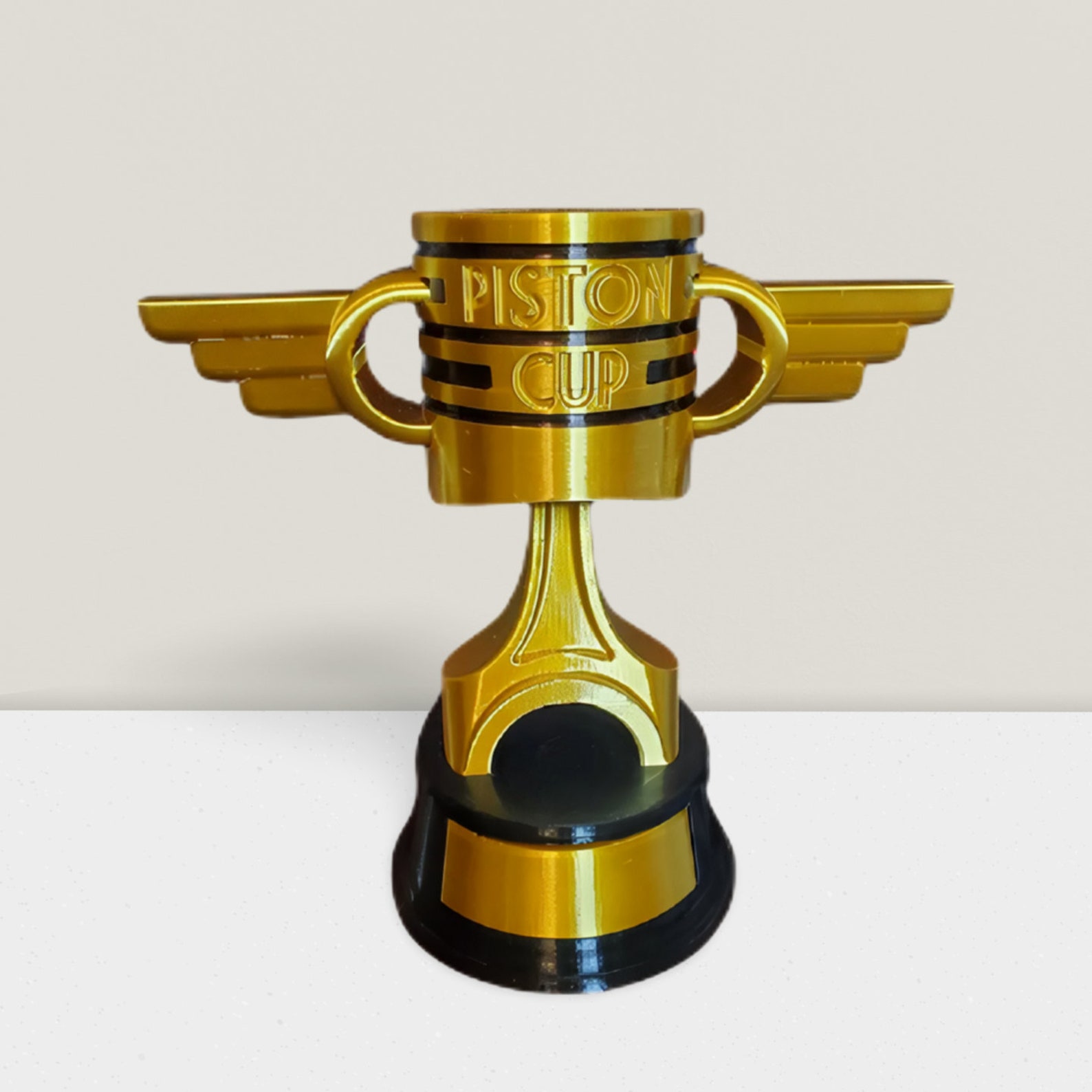 3D Printed Piston Cup Trophy Inspired by the Film Perfect Gift for Cars ...