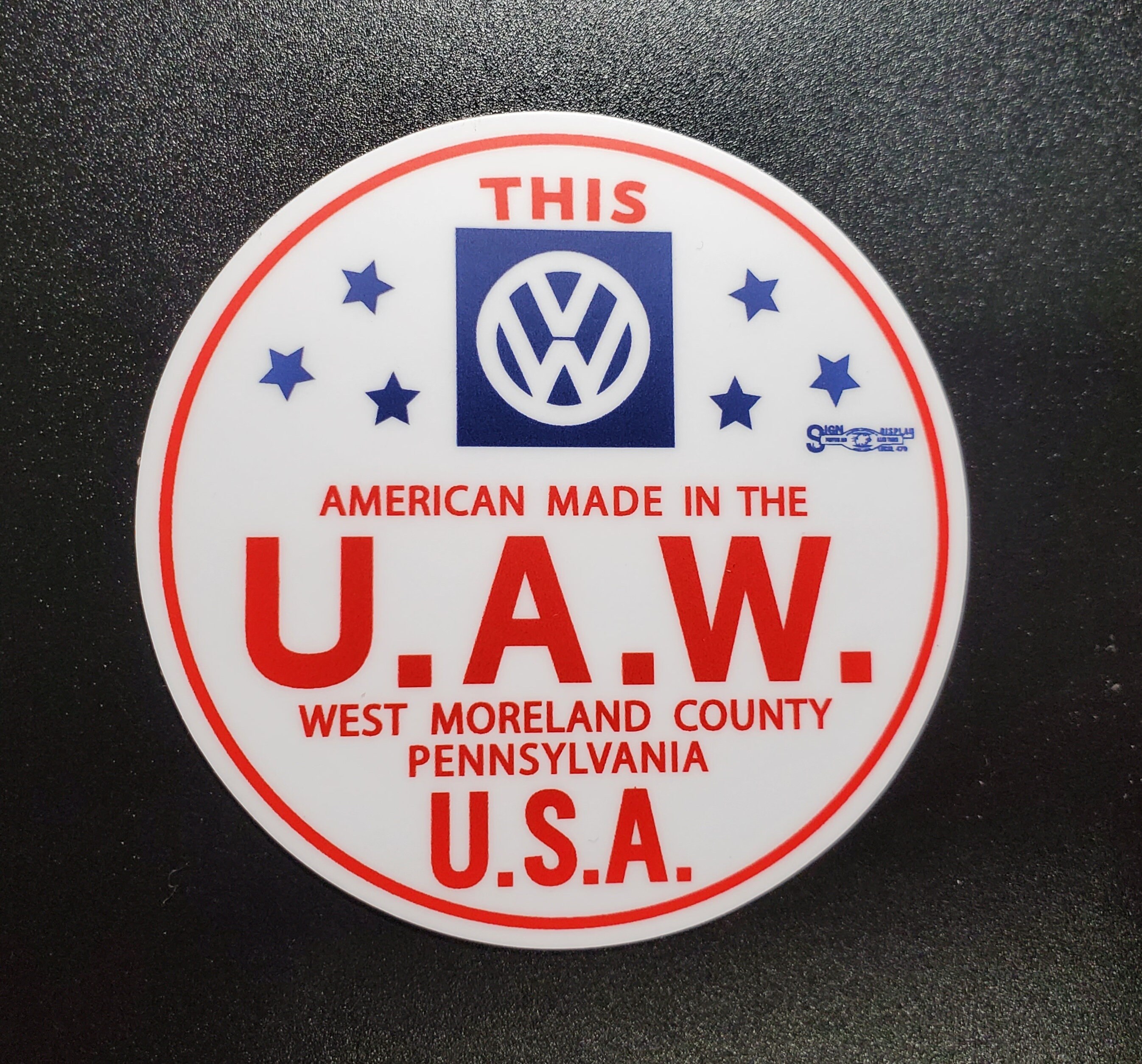 VW Rabbit Westmoreland Vintage Remake Sticker. - Etsy