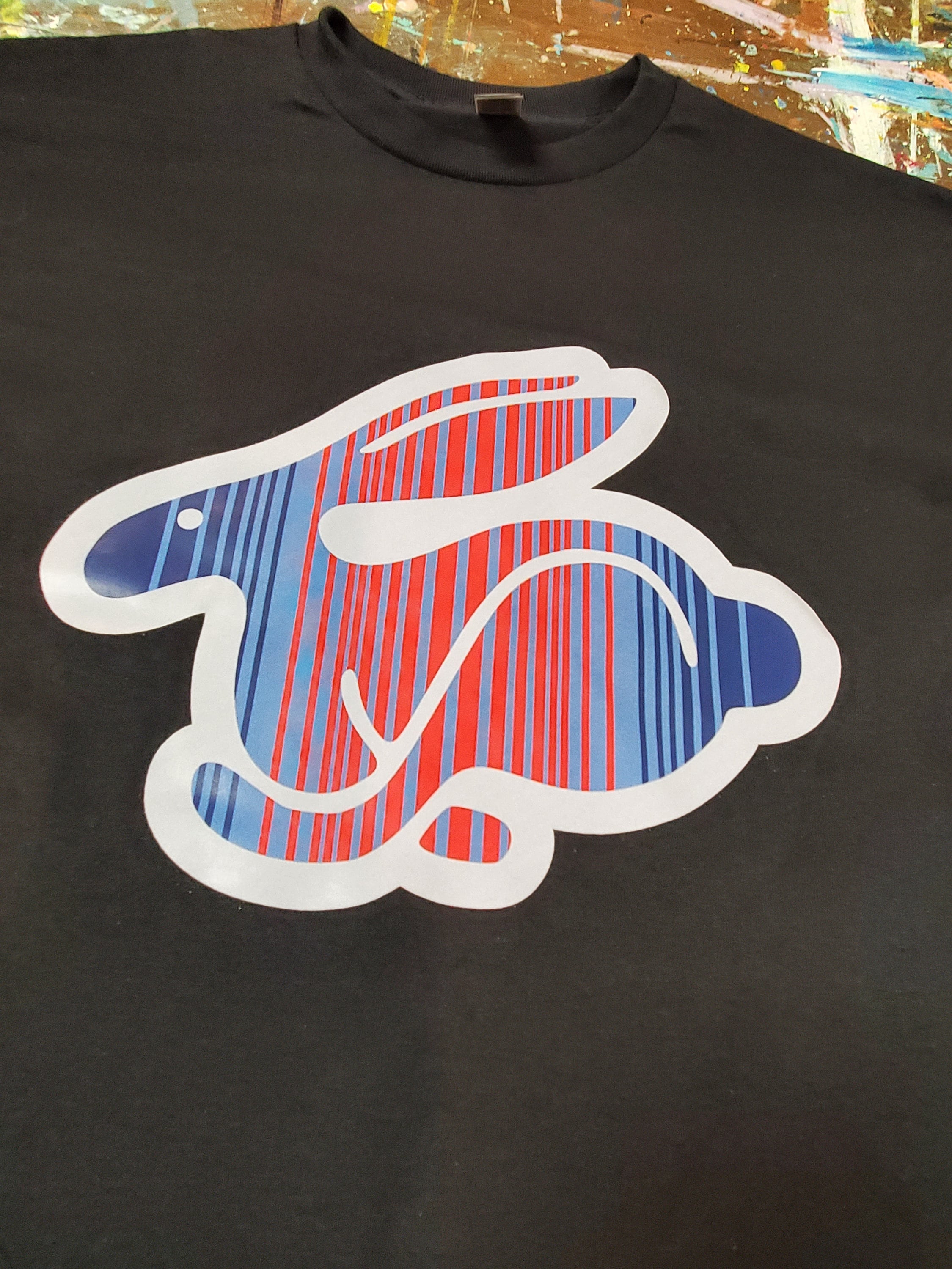 VW Rabbit Running in Blue GTI Print Tshirt - Etsy