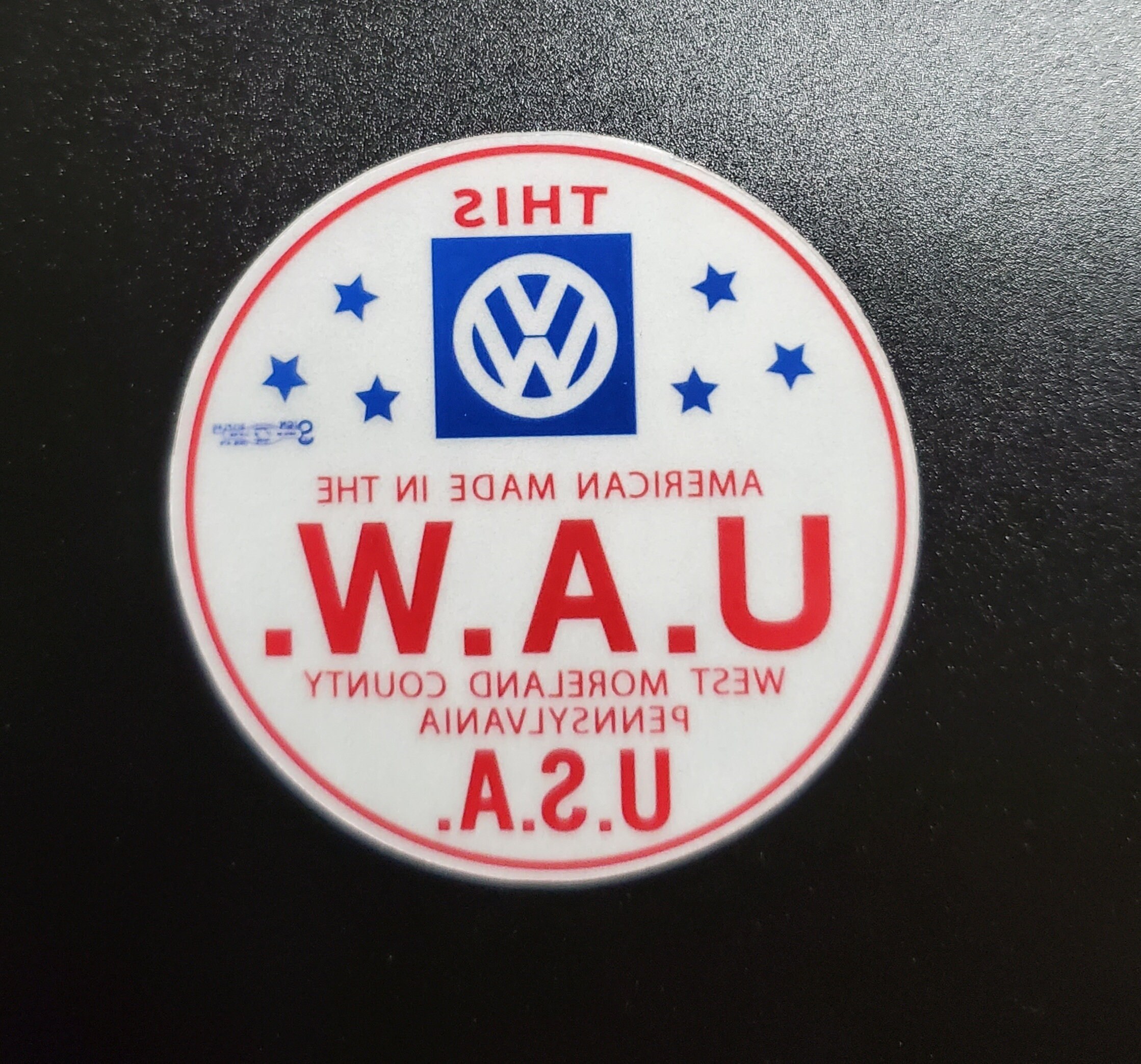 VW Rabbit Westmoreland Vintage Remake Sticker. - Etsy