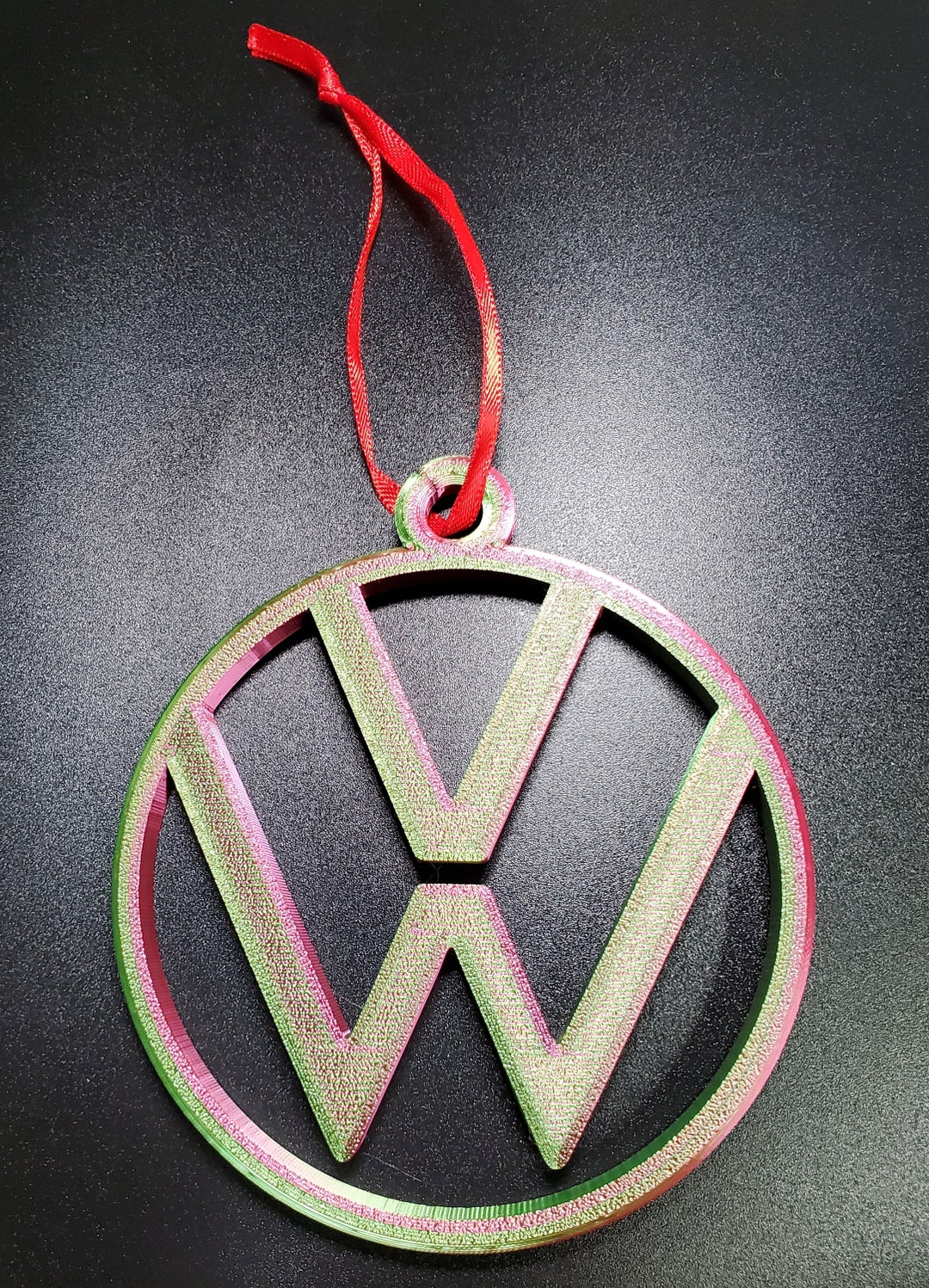 VW Logo Christmas Ornament - Etsy