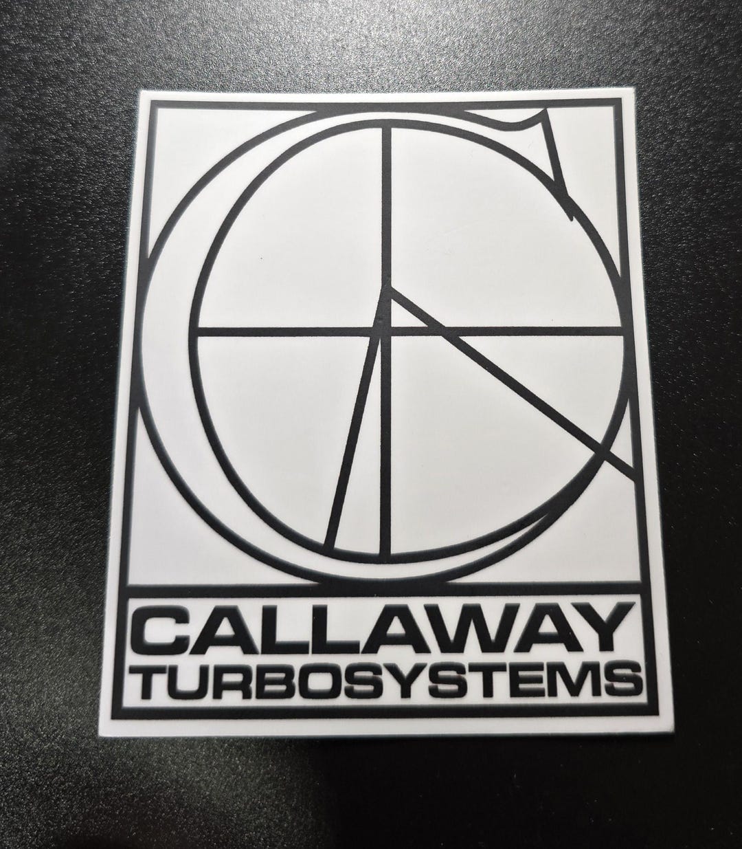 VW 80's Callaway Turbo Systems Sticker - Etsy