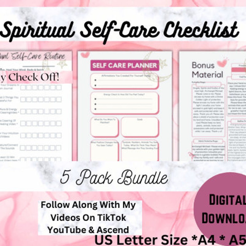 Spiritual Planner - Etsy