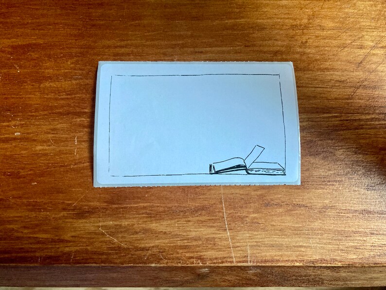 10 Custom Bookplate Stickers - Author Signature - Book Autographs ...