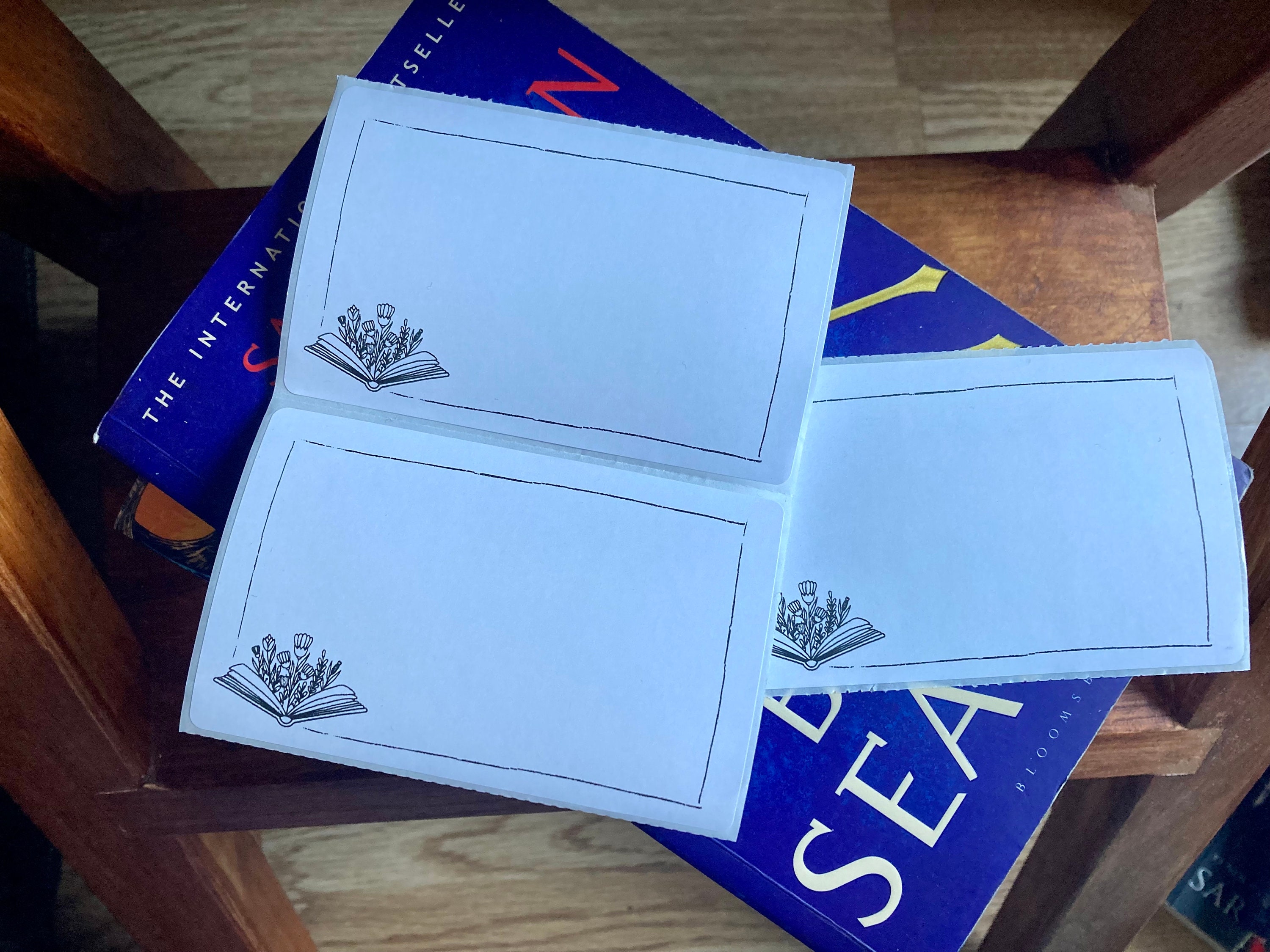 10 Custom Bookplate Stickers - Author Signature - Book Autographs ...