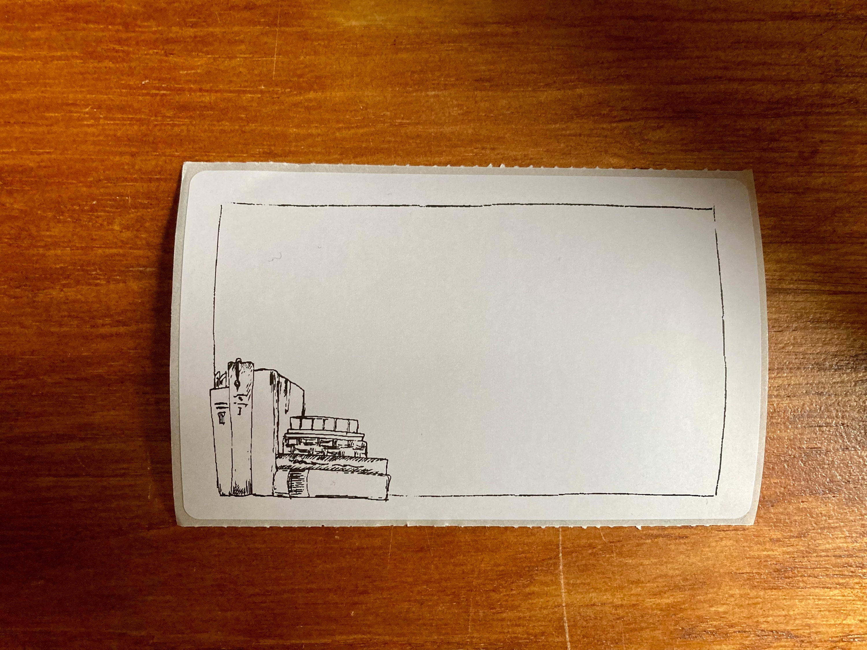 10 Bookplate Stickers - Pile of Books - Author Signature - Book ...