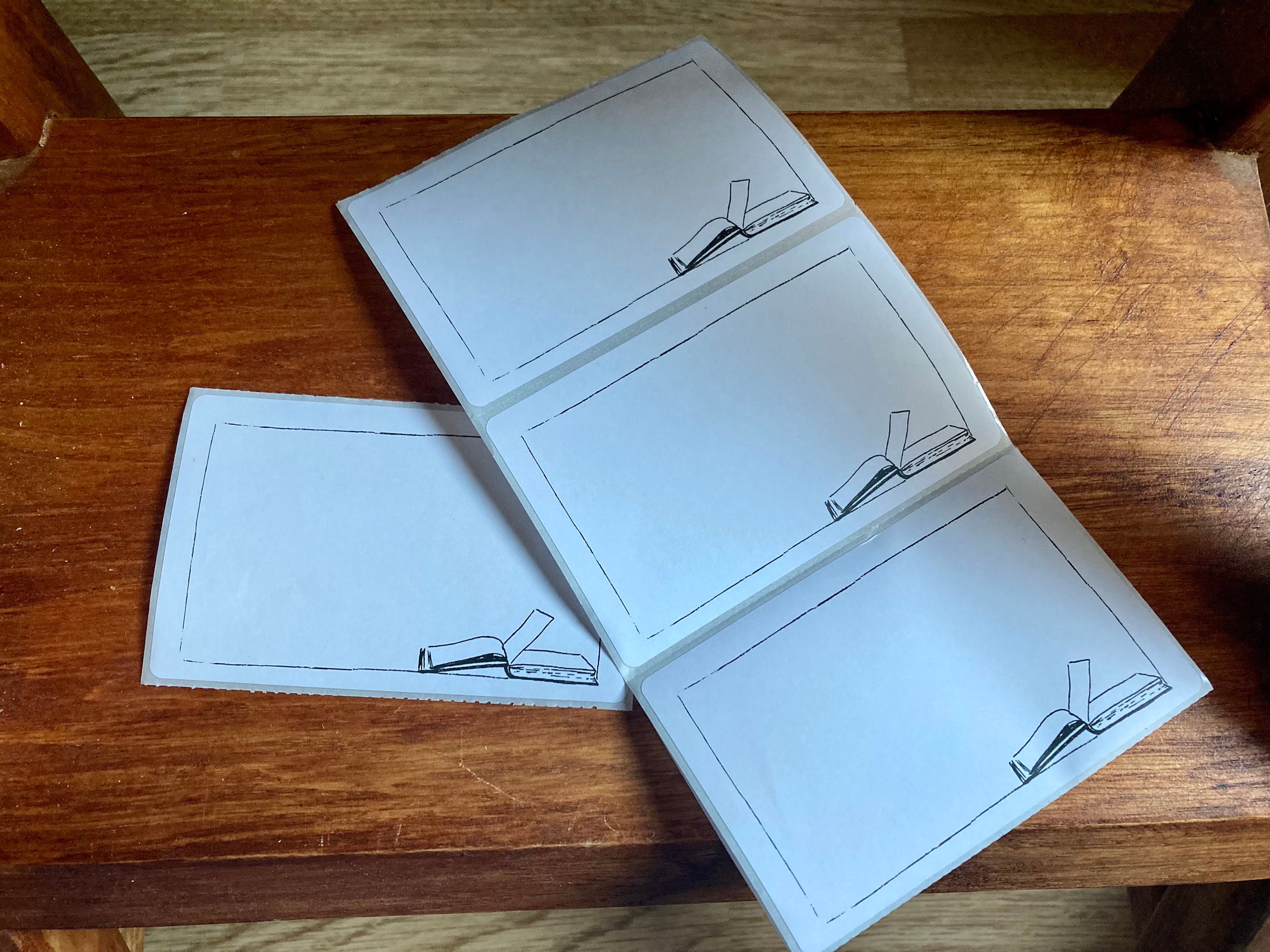 10 Custom Bookplate Stickers - Author Signature - Book Autographs ...