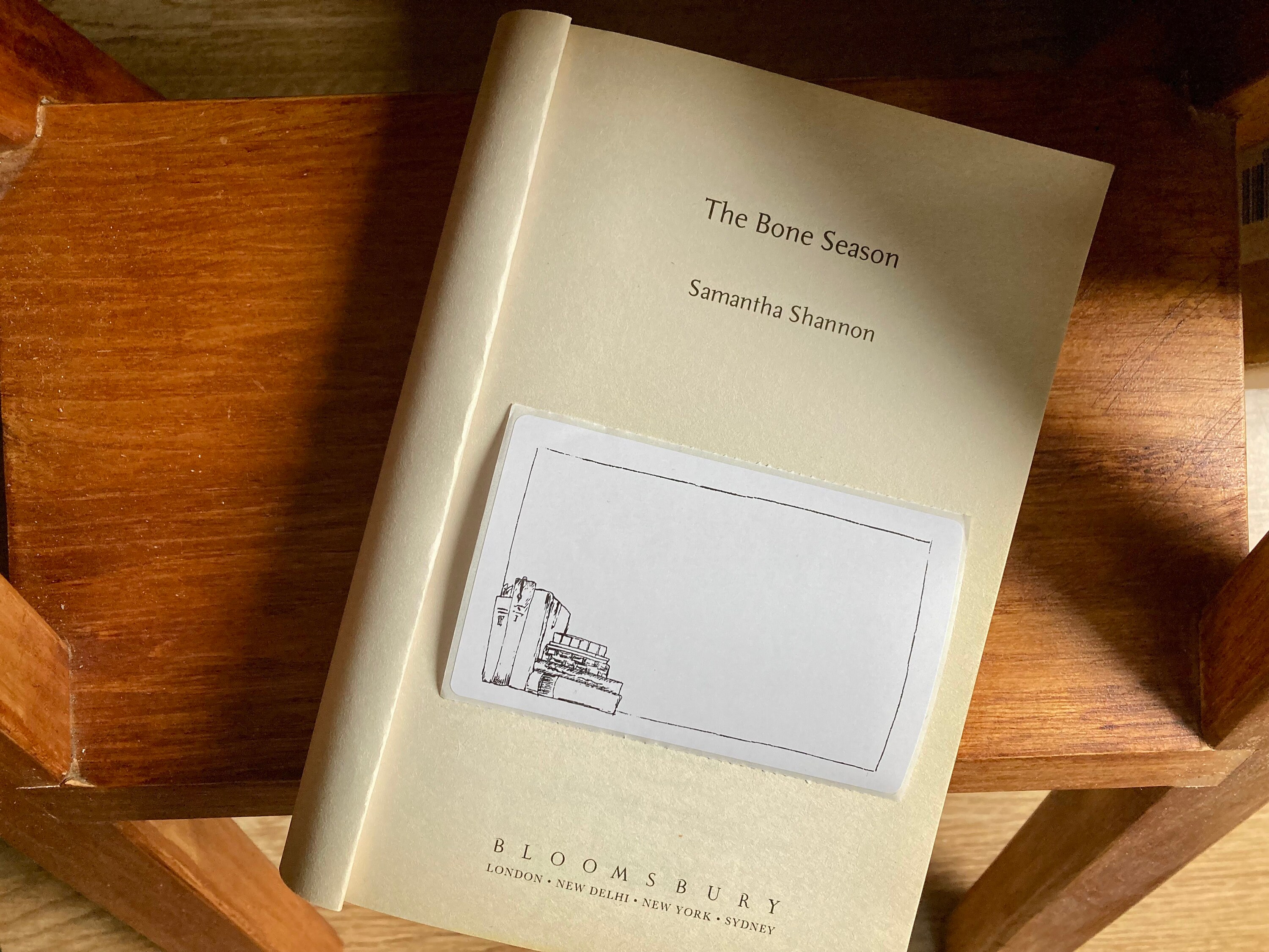 10 Bookplate Stickers - Pile of Books - Author Signature - Book ...