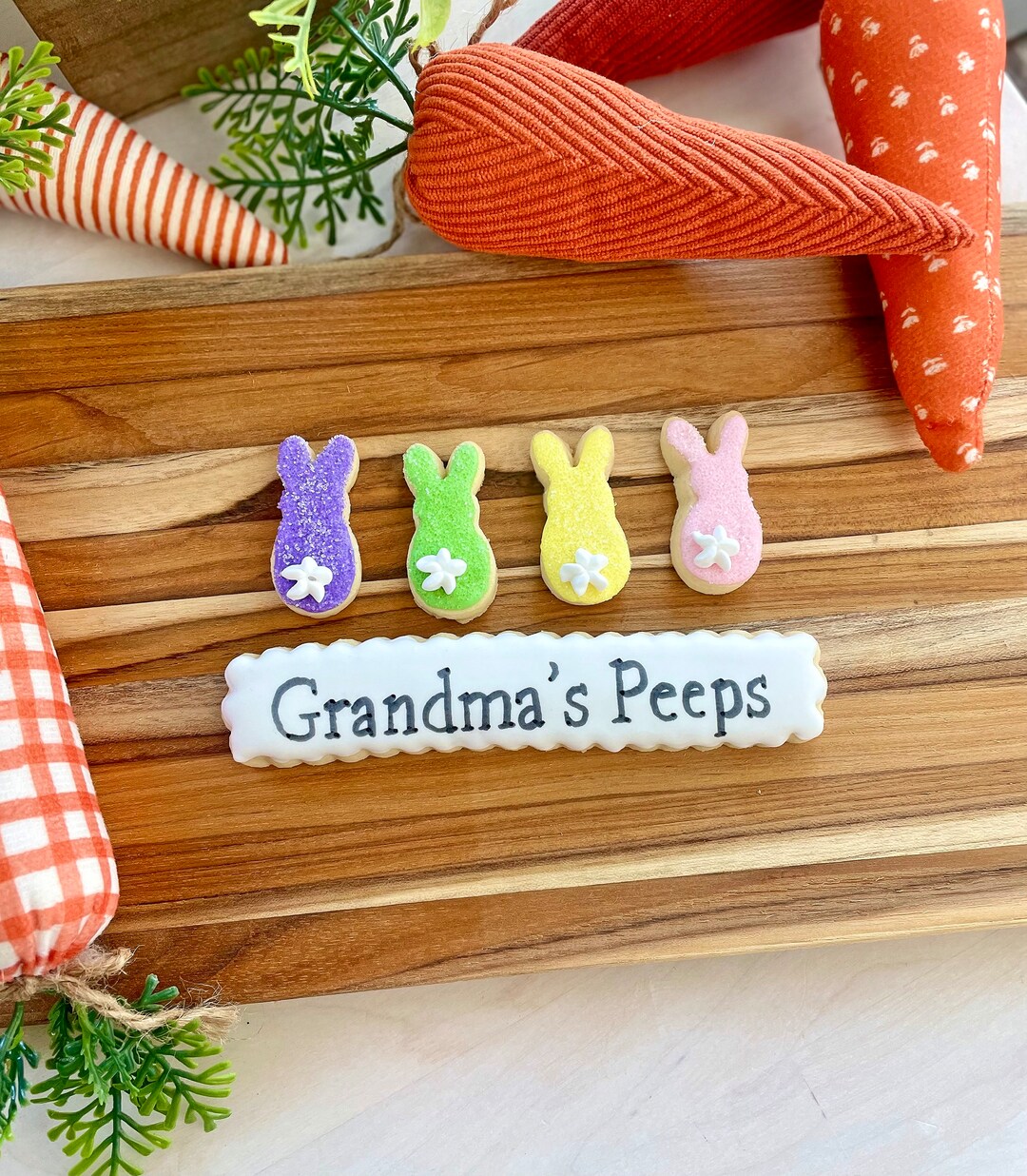 Customizable Peep Cookies - Etsy