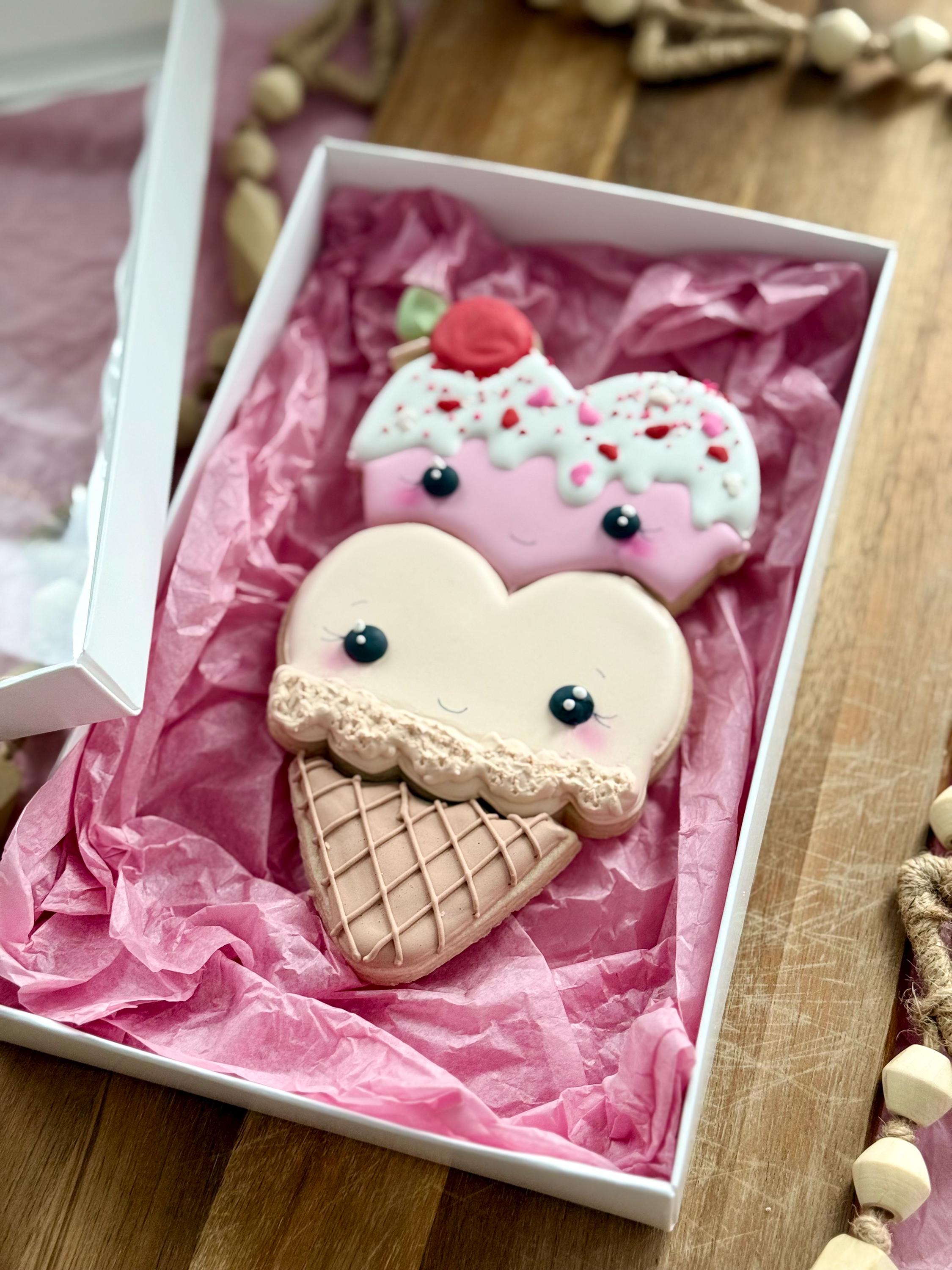 Ice Cream Cookie Set - Etsy