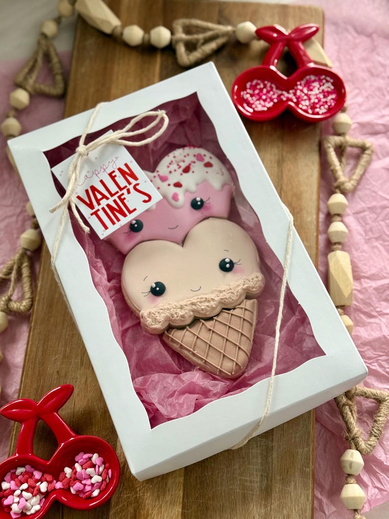 Ice Cream Cookie Set - Etsy